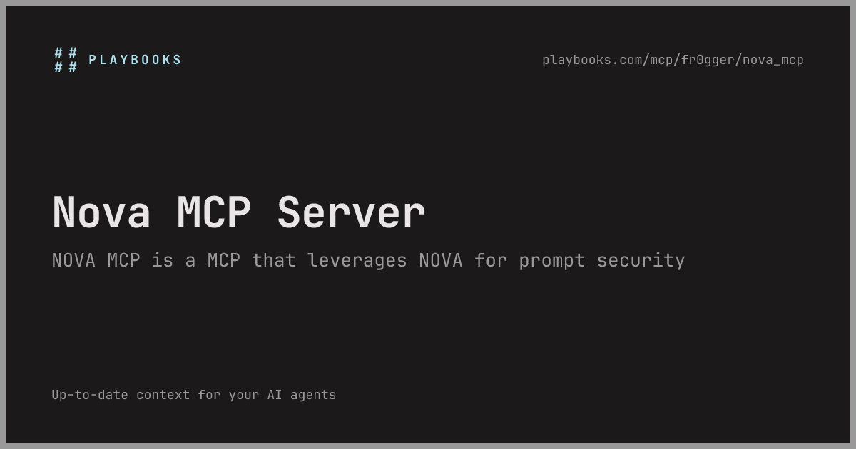 Nova MCP Server - fr0gger/nova_mcp