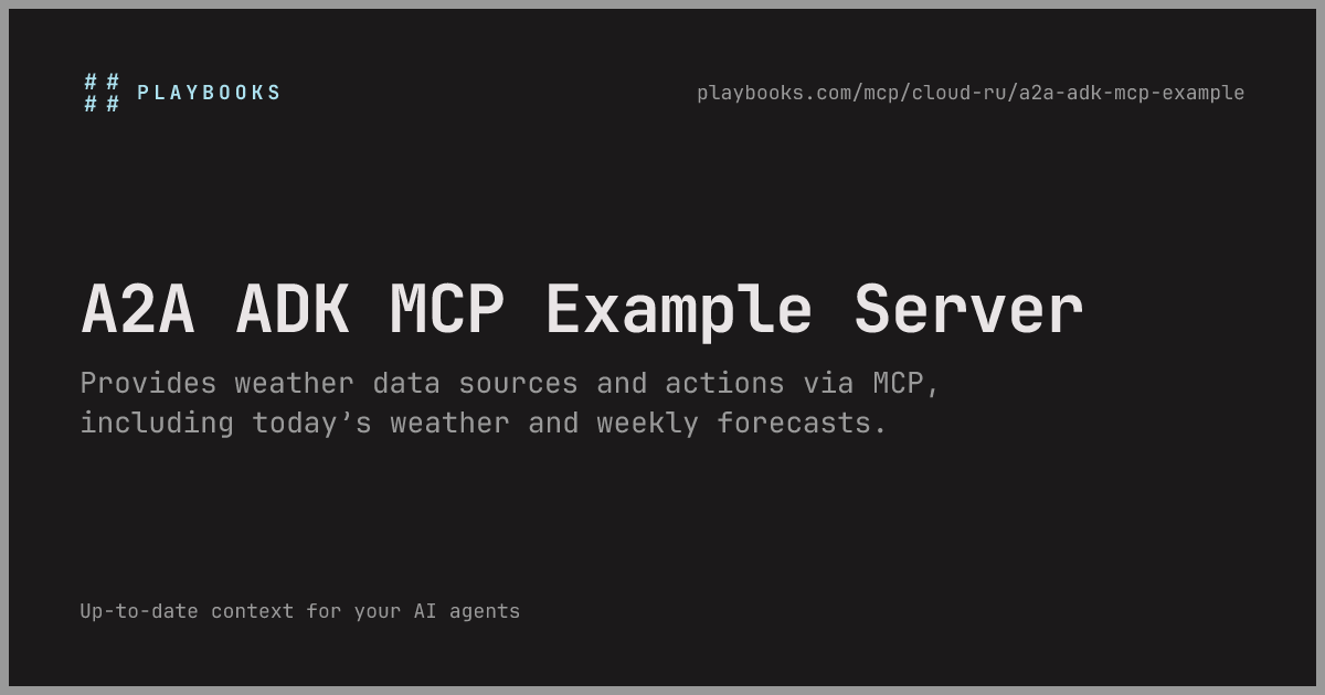 A2A ADK MCP Example Server - cloud-ru/a2a-adk-mcp-example