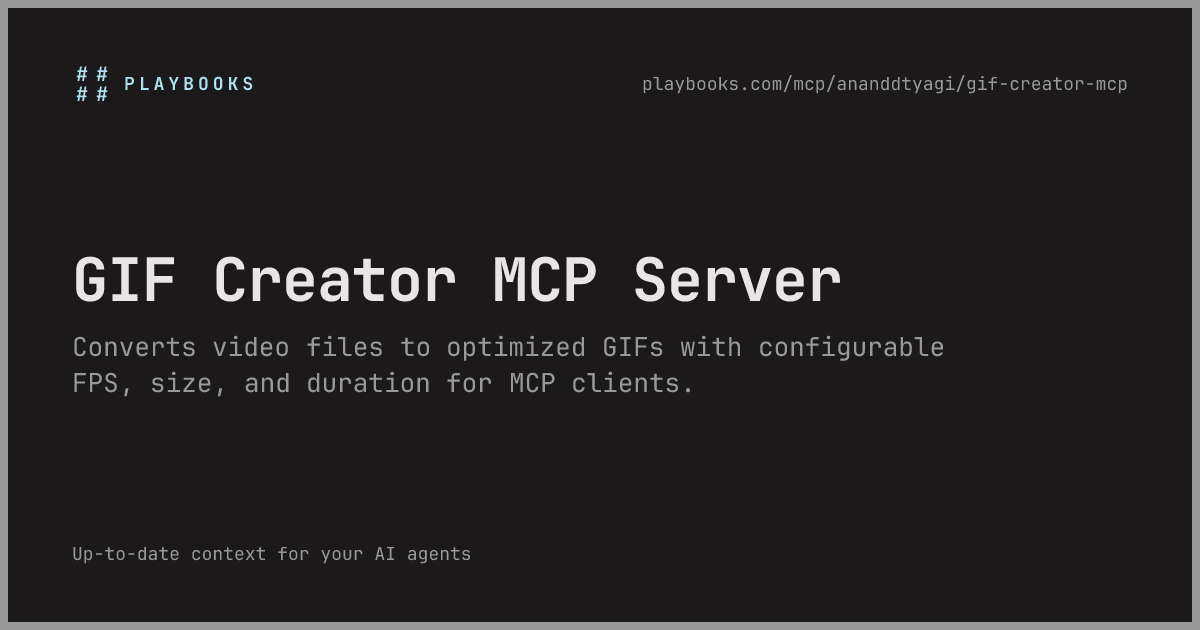 GIF Creator MCP Server - ananddtyagi/gif-creator-mcp