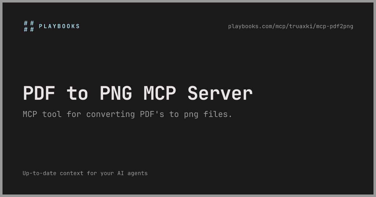 PDF to PNG MCP Server - truaxki/mcp-pdf2png