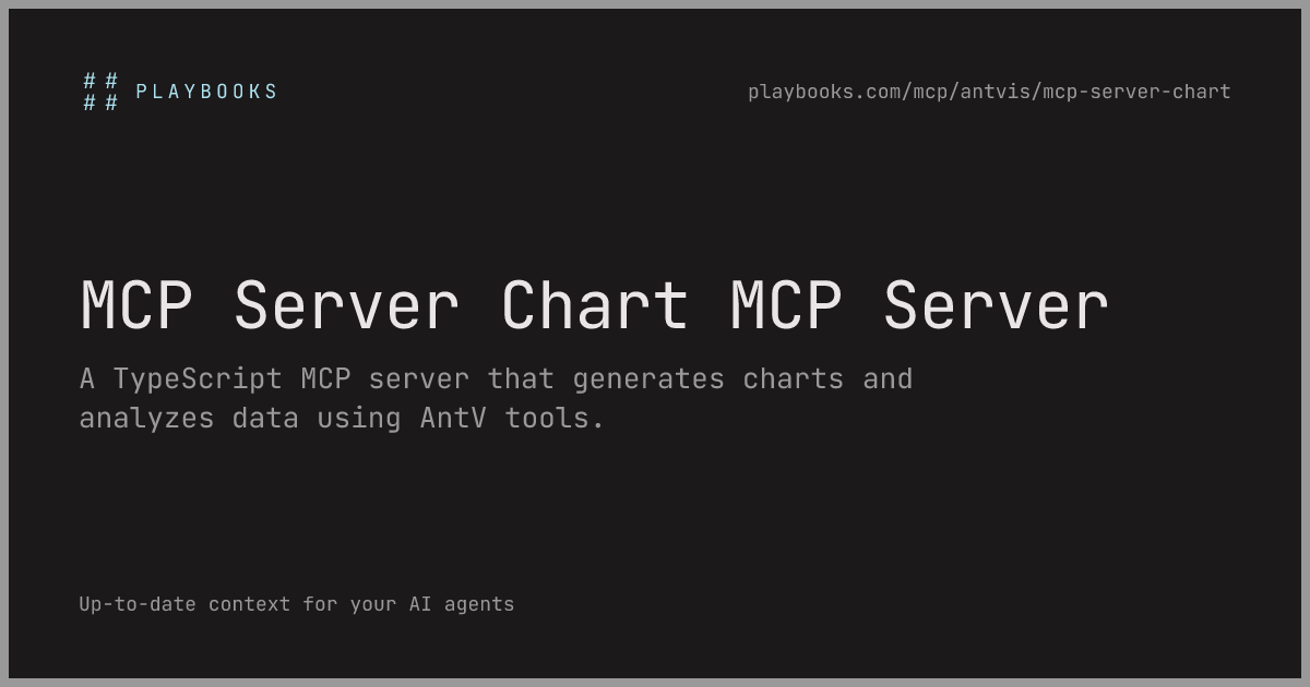 MCP Server Chart MCP Server - playbooks